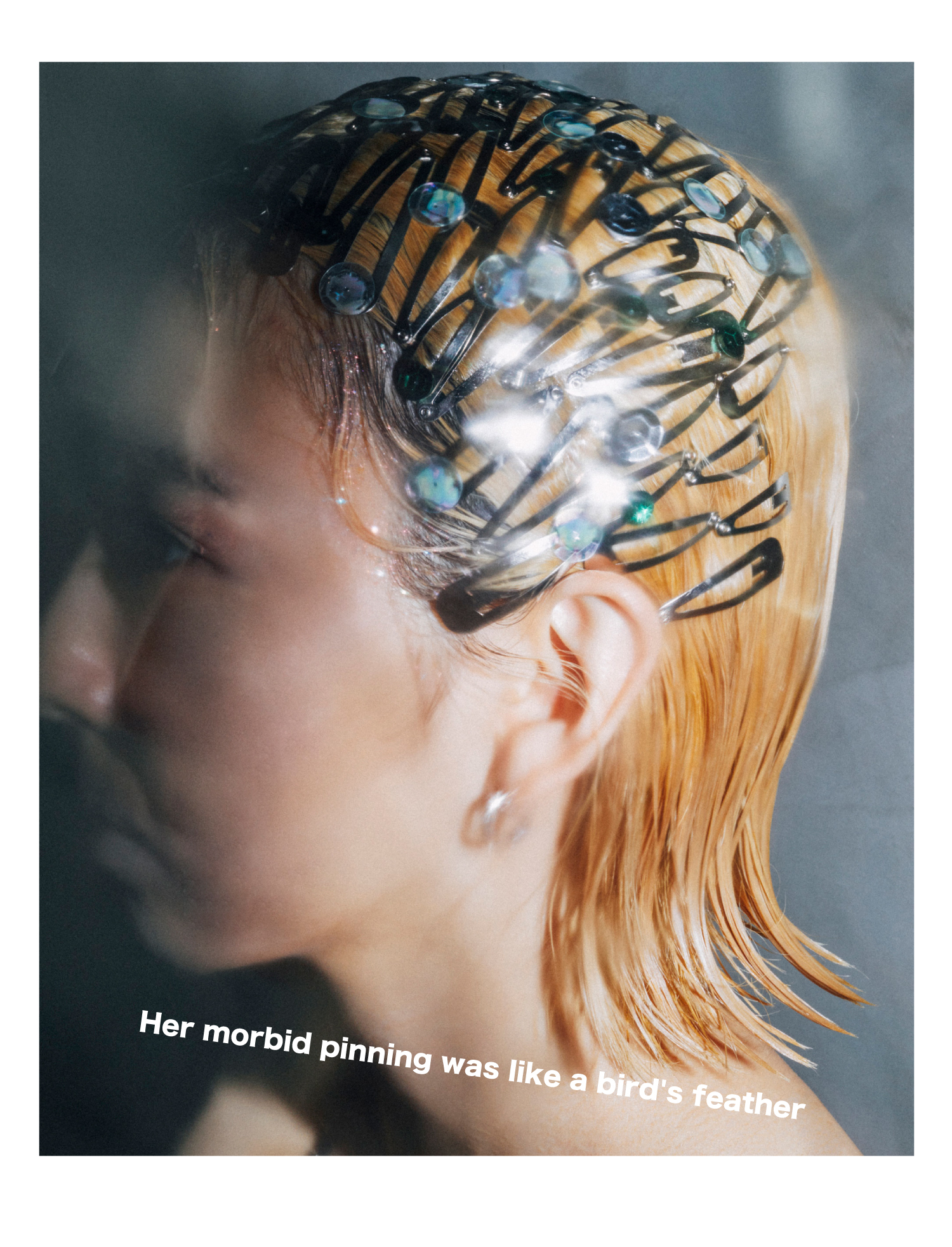 Her morbid pinning was like a bird's feather | works | SOCO